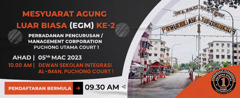 Puchong Court Egm Banner | PDF