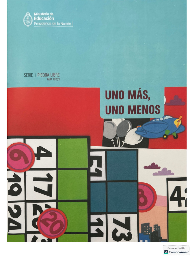 UNO MÁS, UNO MENOS (Juegos Matemáticos D | PDF