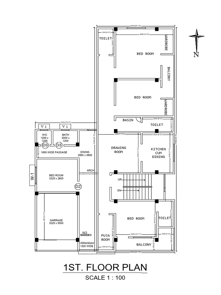 Building Plan and Drawing Details | PDF