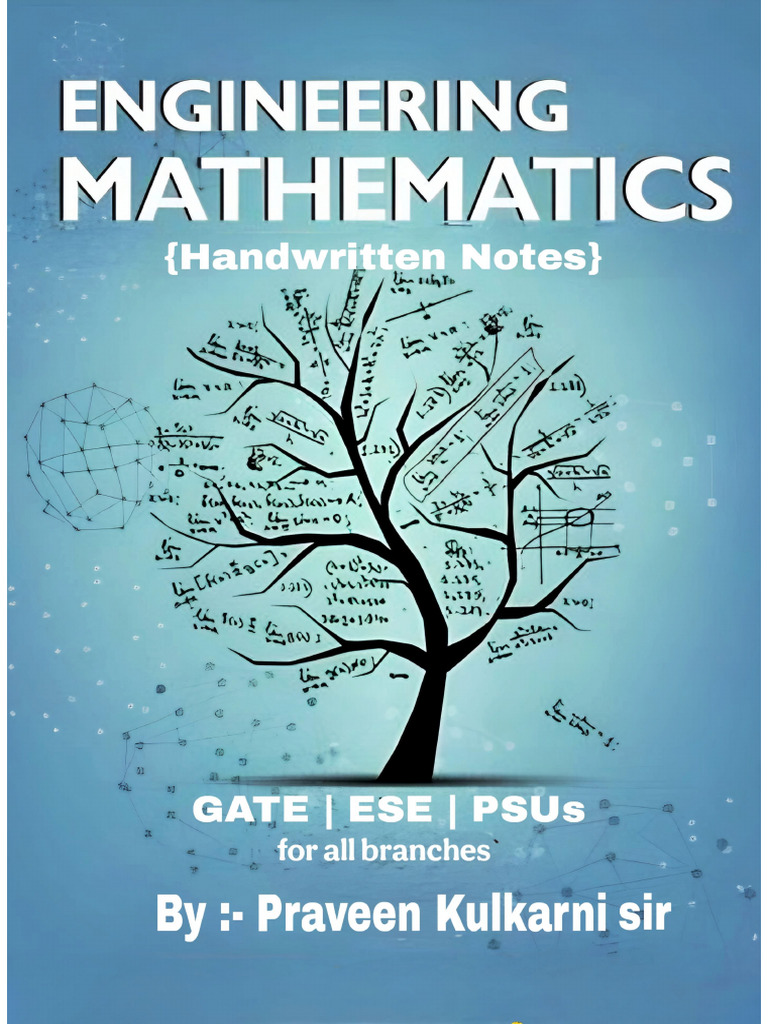 Mathematics (Notes) | PDF