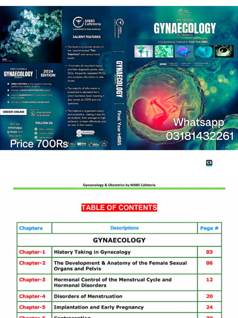 Gynae & Obs Review File by MBBS Cafeteria | PDF