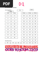 Denah Kursi Bus 60 | PDF