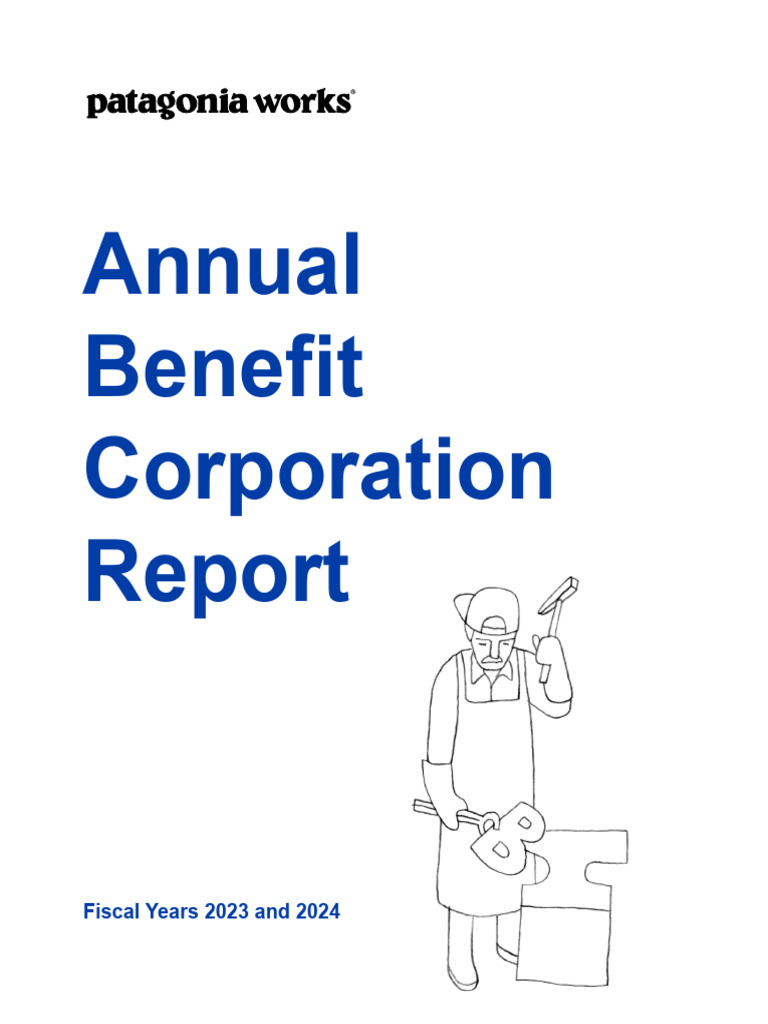 Patagonia 2023-2024 B Corp Report | PDF | Reuse | Governance