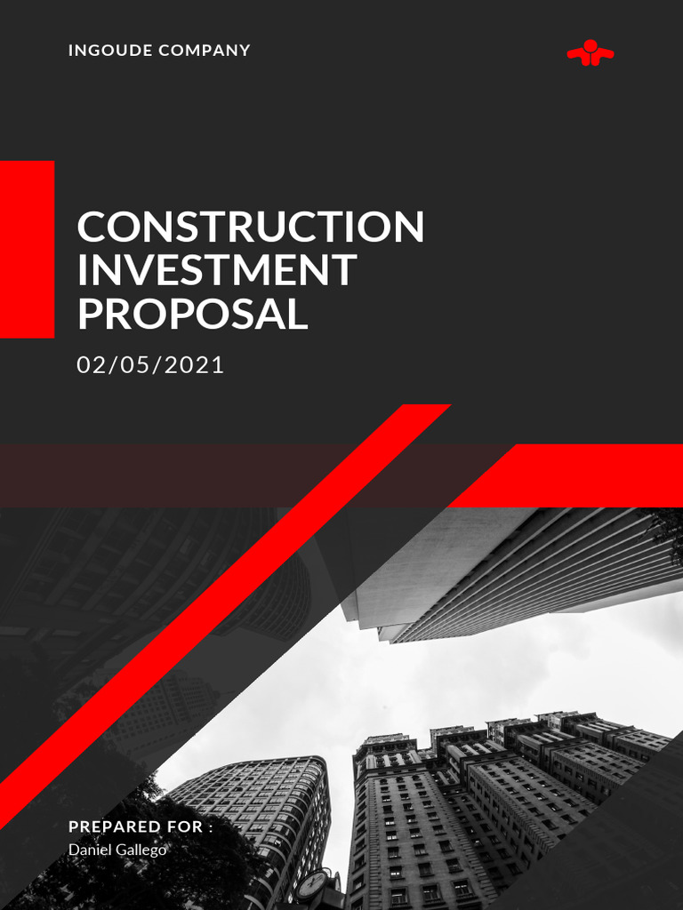 Construction Investment Proposal: Ingoude Company | PDF