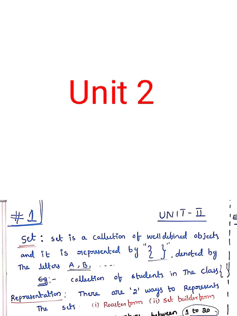 DM Unit 2 | PDF