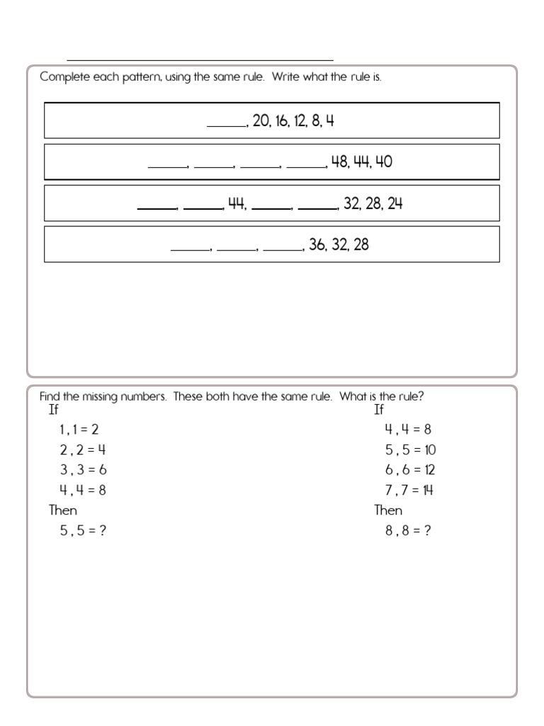 Maths Weekly Work For Grade 2 | PDF