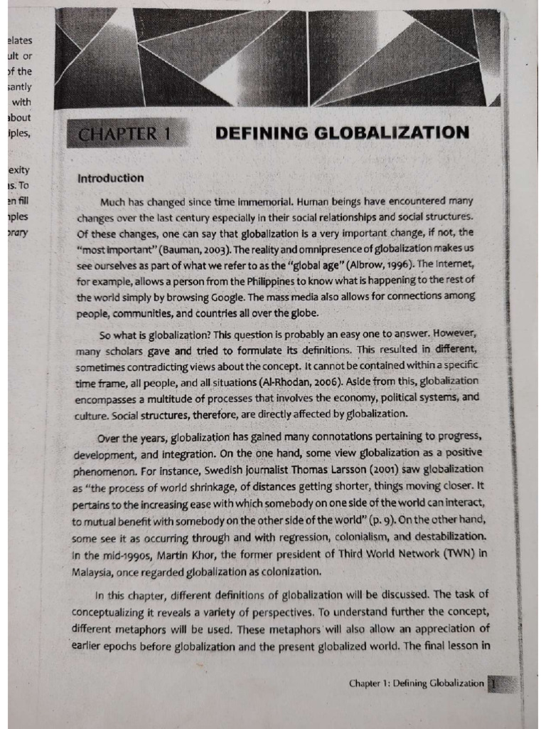 Contemporary World 1C Compressed | PDF