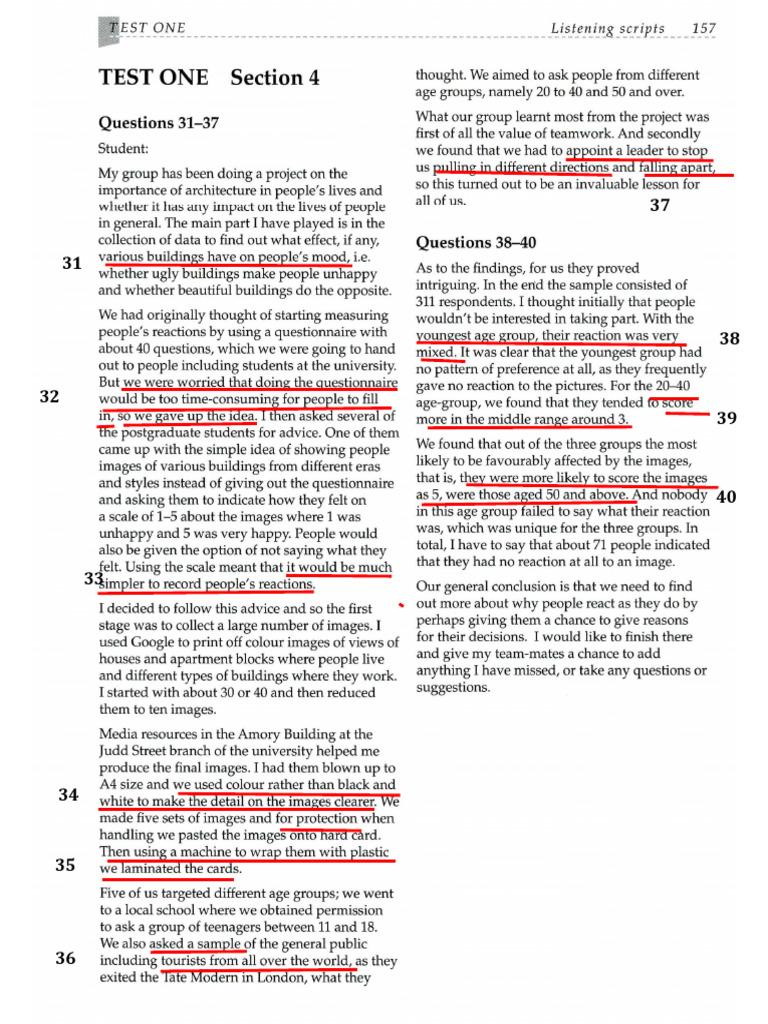 Script Section 4 and 1 | PDF