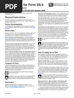EIN Application Instructions and Examples | PDF | Business | Law