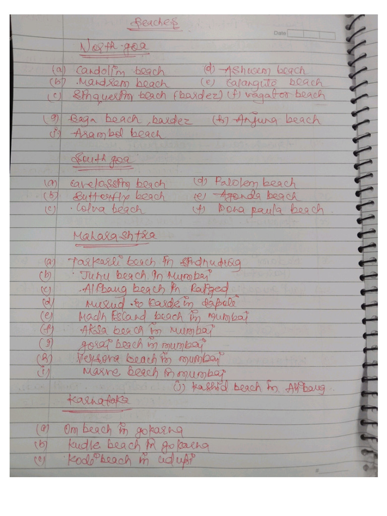 Beaches in India | PDF