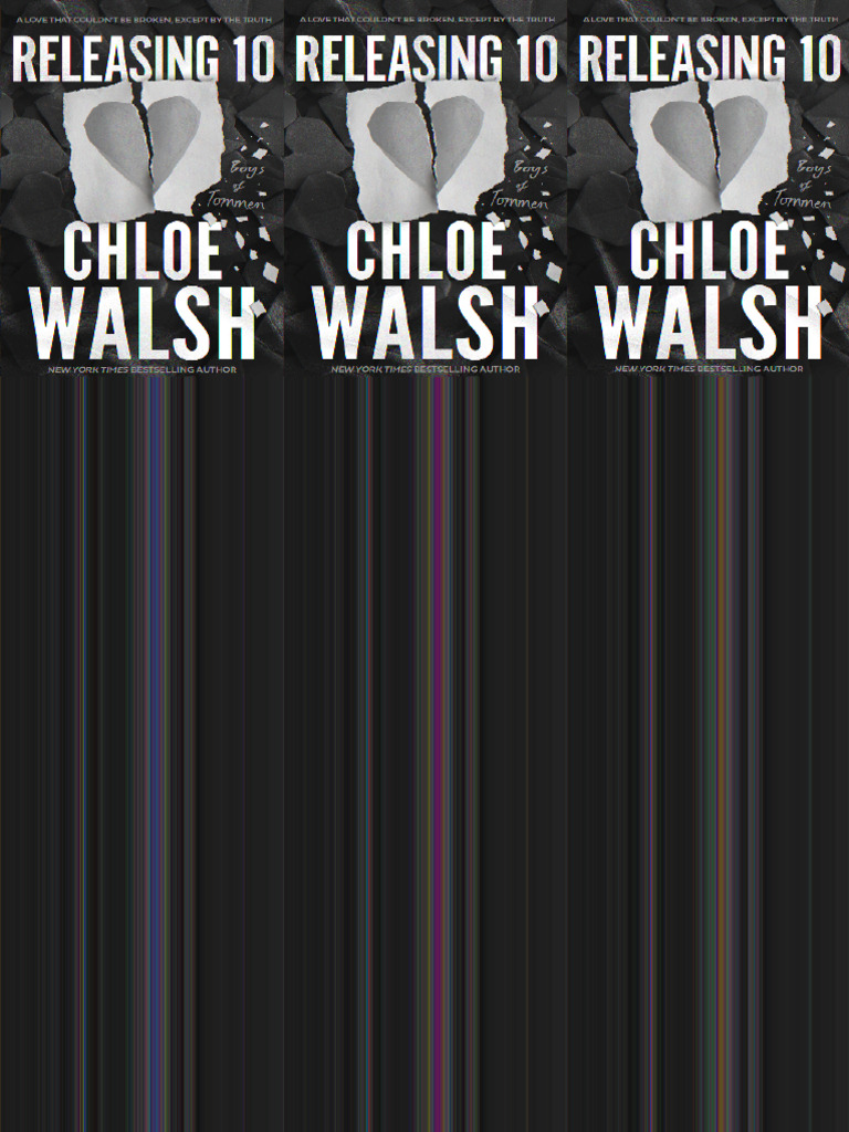 Releasing 10 The Boys of Tommen Chloe Walsh 1 299 | PDF