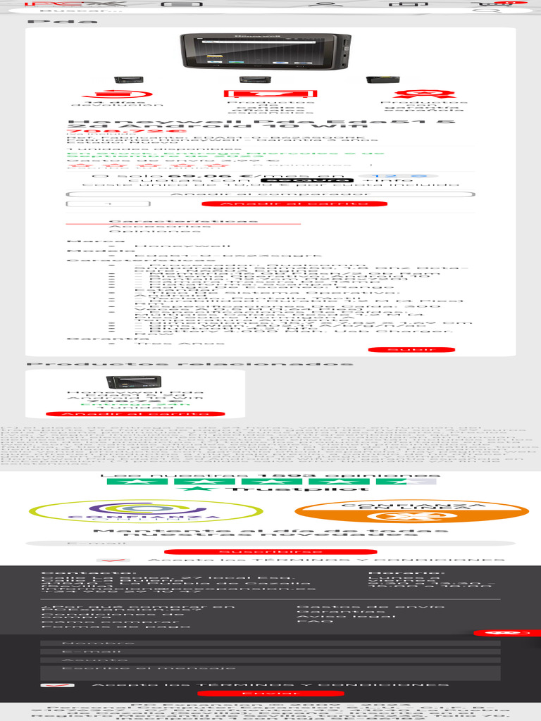 Pda Honeywell Pda Eda51 5 2d Android 10 Wifi PC | PDF | Asistente ...