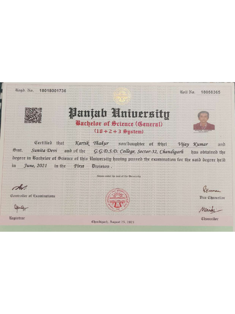 Graduation Certificate | PDF