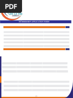 ANC Membership Application Form | PDF | African National Congress | Banks