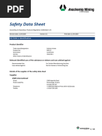 MAPP Gas Safety Data Sheet | PDF | Chemistry | Safety