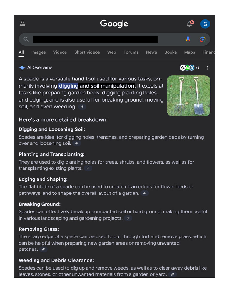 What Are The Uses of A Spade - Google Search | PDF | Botany | Horticulture