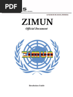 MUN Draft Resolution Guide | PDF | United Nations | International Relations