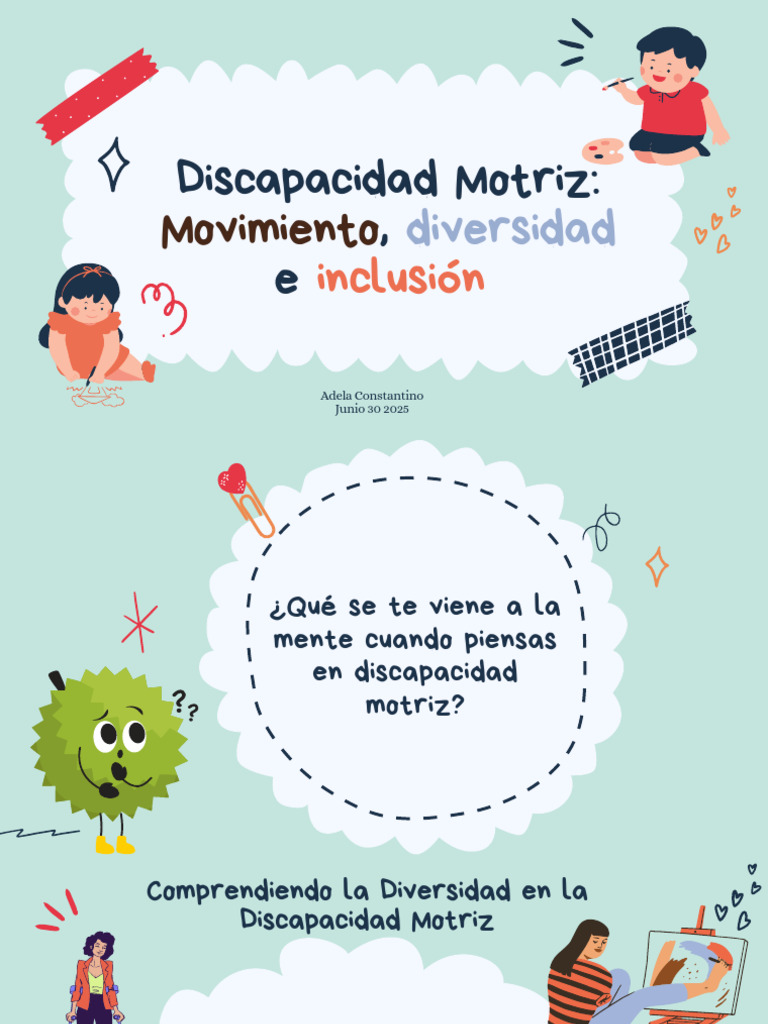 Discapacidad Motriz | PDF | Invalidez | Parálisis cerebral