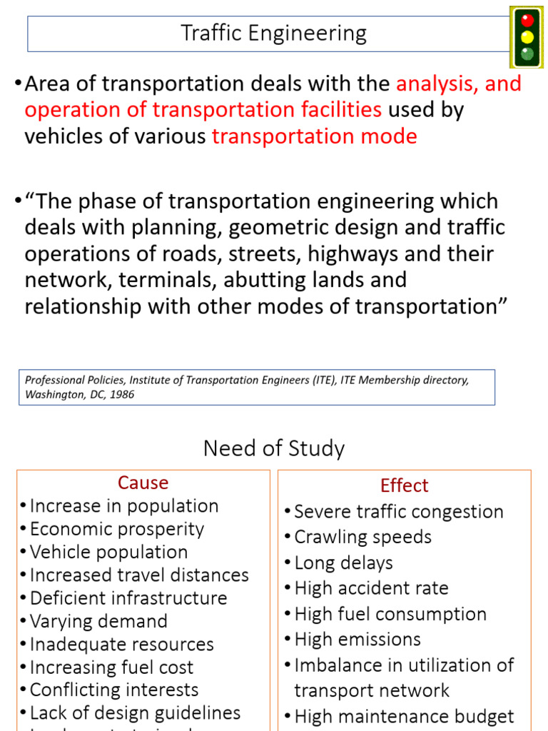 TE 3 - Traffic Engineering | PDF | Traffic | Speed
