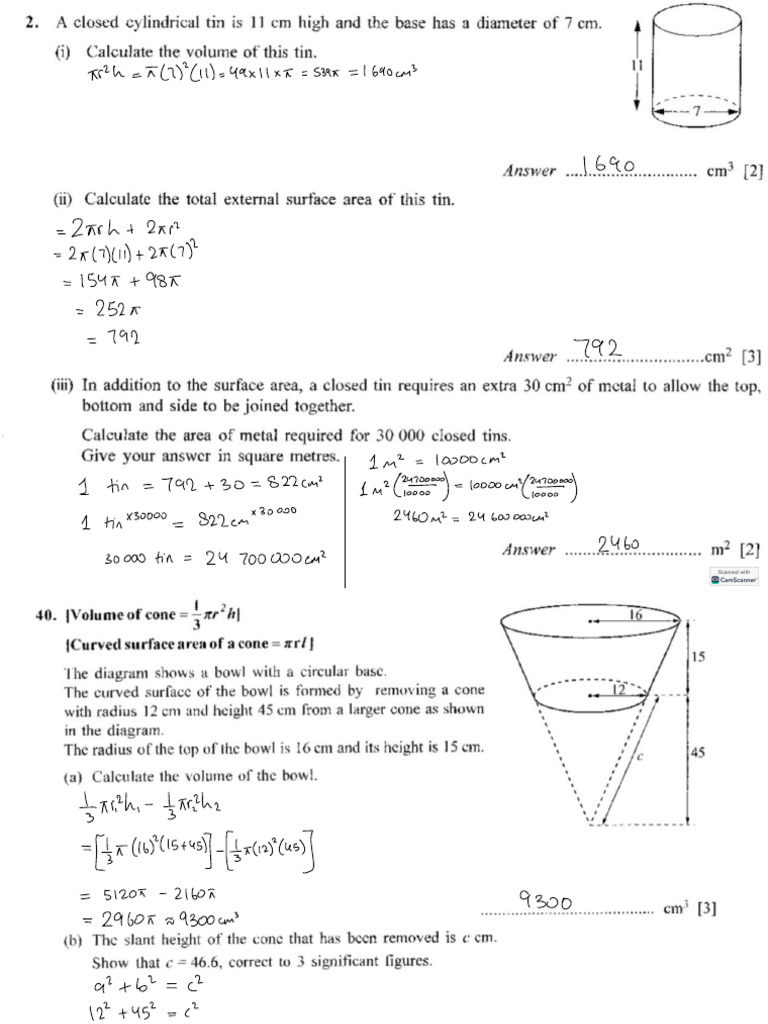 Math | PDF
