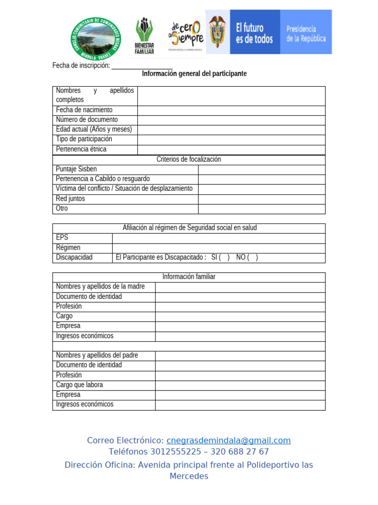 Solicitud de Cupo | PDF