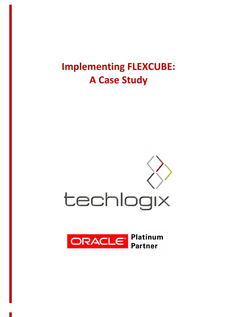 Implementing FlexCube | Oracle Corporation | Banks
