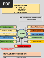 SOP For Operation of Boiler | PDF | Boiler | Valve