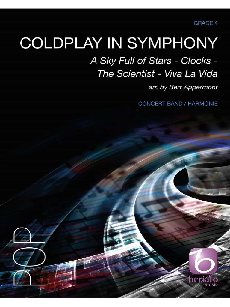 Coldplay in Symphony Bert Appermont Completa | PDF | Aerophones | Musical Instruments