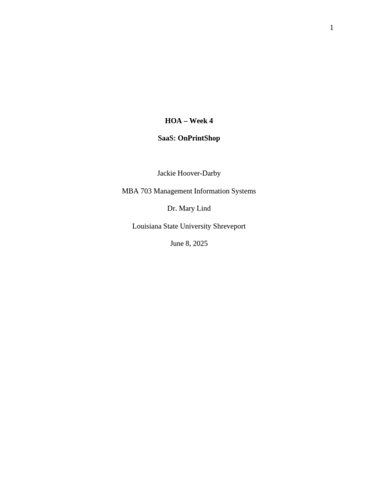 Evaluating OnPrintShop for SaaS W2P | PDF | Cloud Computing | Software ...