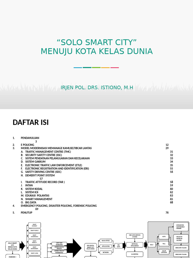 Solo Smart City Menuju Kota Kelas Dunia | PDF
