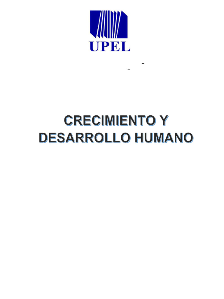 Crecimiento y Desarrollo Humano Integral | PDF | Adultos | Vejez
