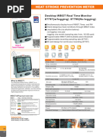 WBGT Monitoring Guidelines for Outdoor Work | PDF | Hyperthermia ...