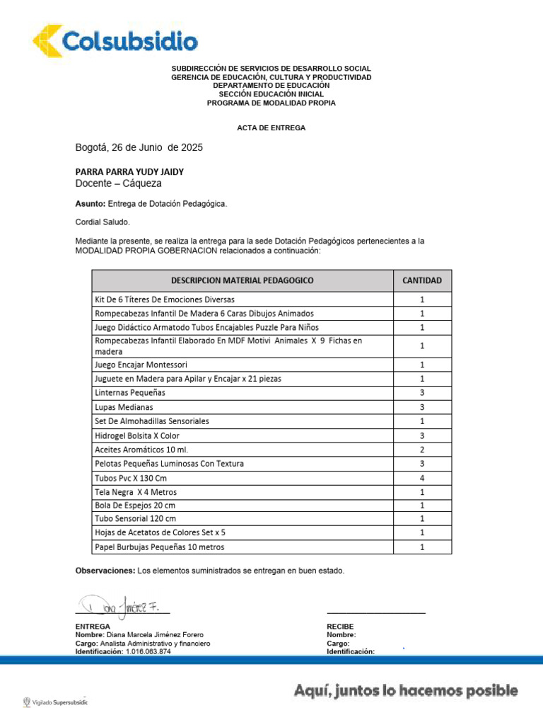 CAQUEZA Material | PDF