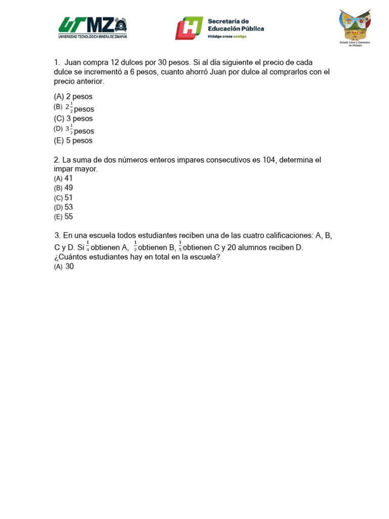 Raz. Mate Luis | PDF | Elipse | Geometría Elemental