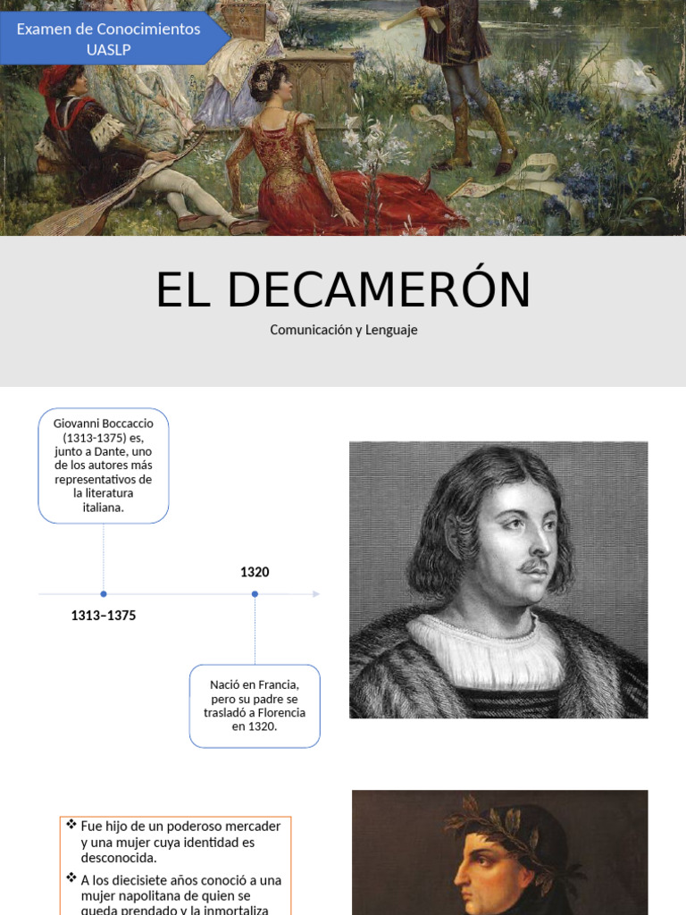 El Decamerón | PDF | El decameron | Muerte negra