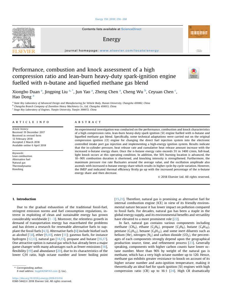 Energy: Xiongbo Duan, Jingping Liu, Jun Yao, Zheng Chen, Cheng Wu ...