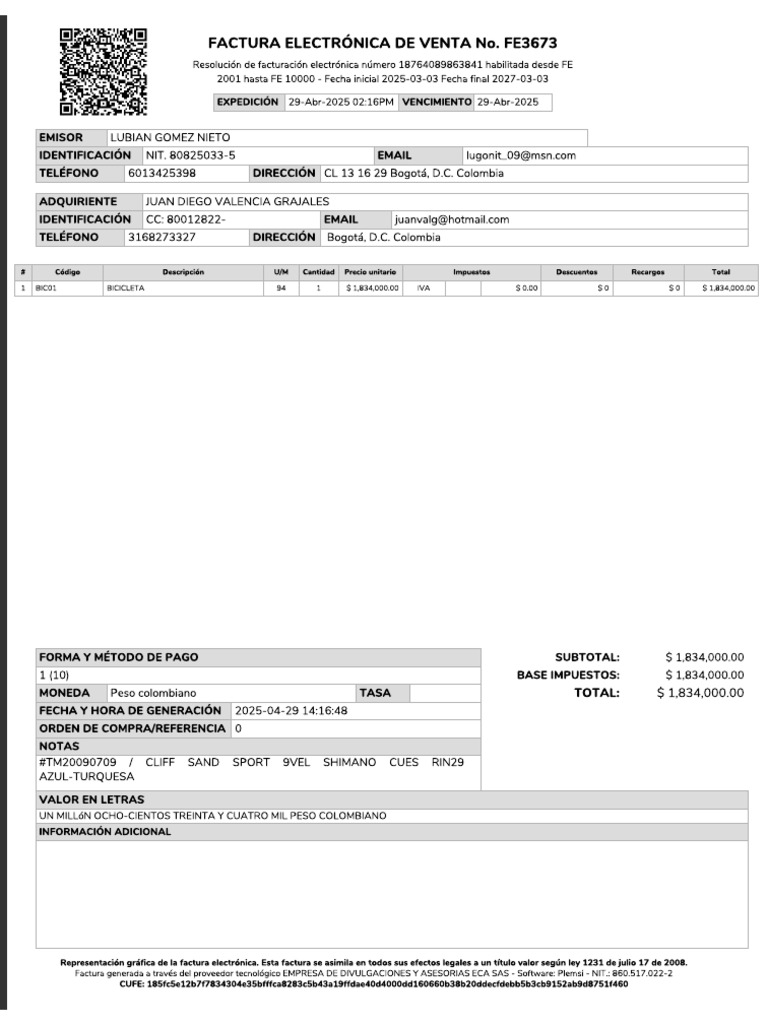 Bicicleta Azul Turquesa | PDF