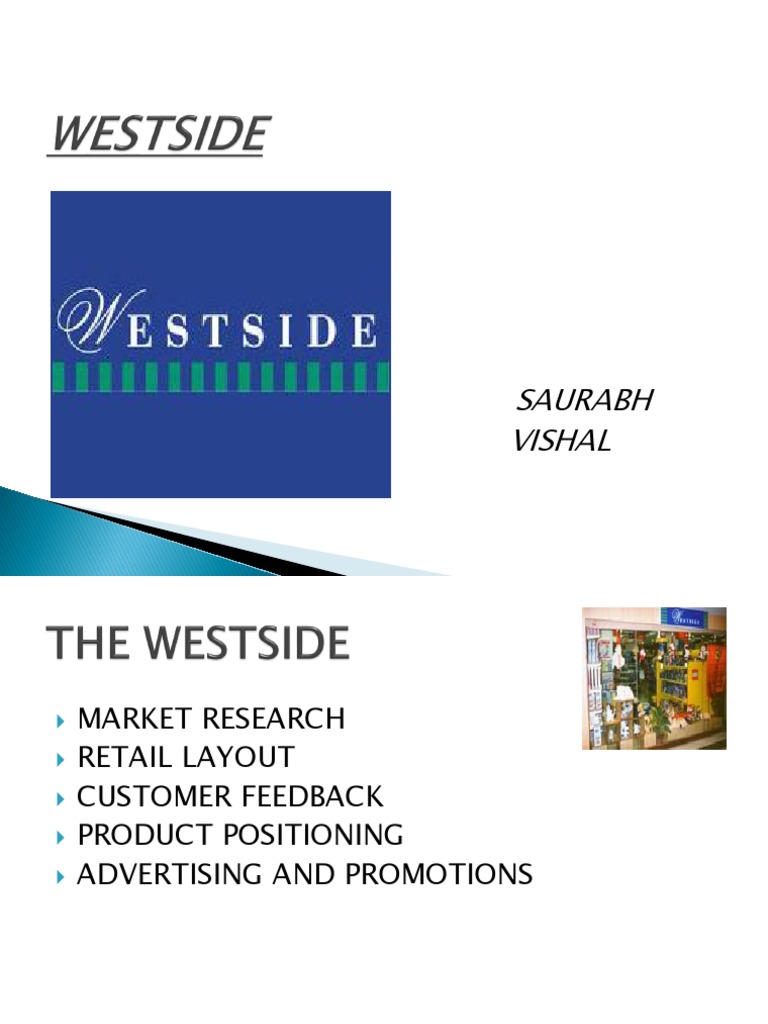 Westside | PDF | Retail | Brand