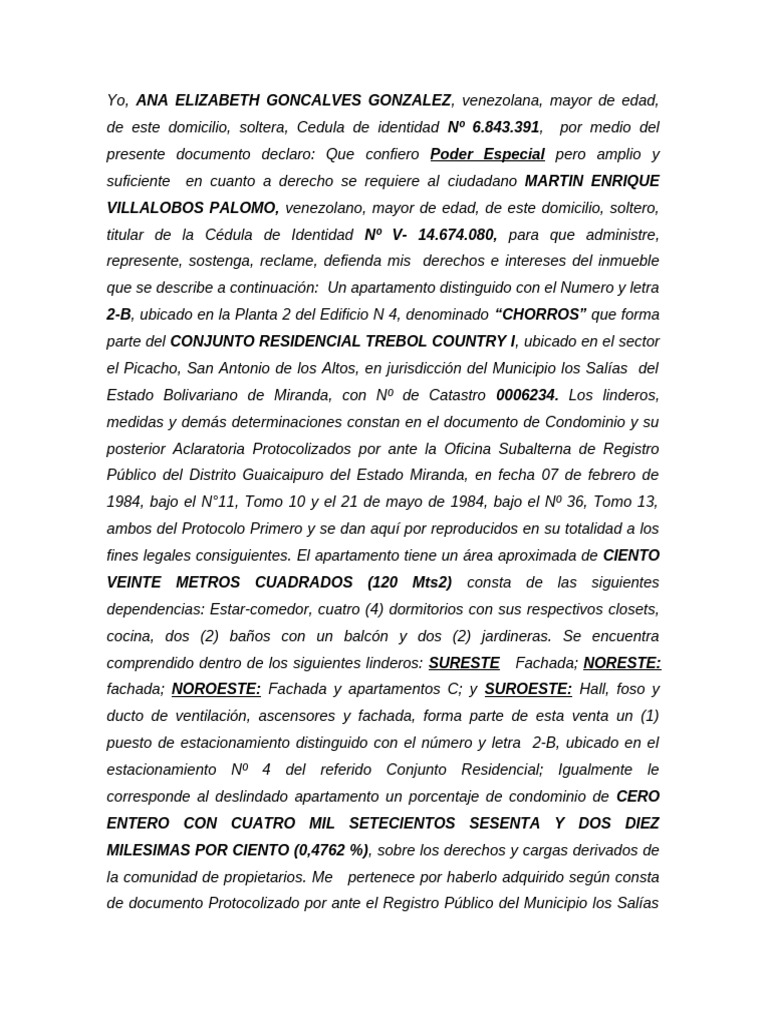 Poder Especial Trebol Coutry 2025 | PDF