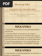 Mga Simbolo NG Wika | PDF