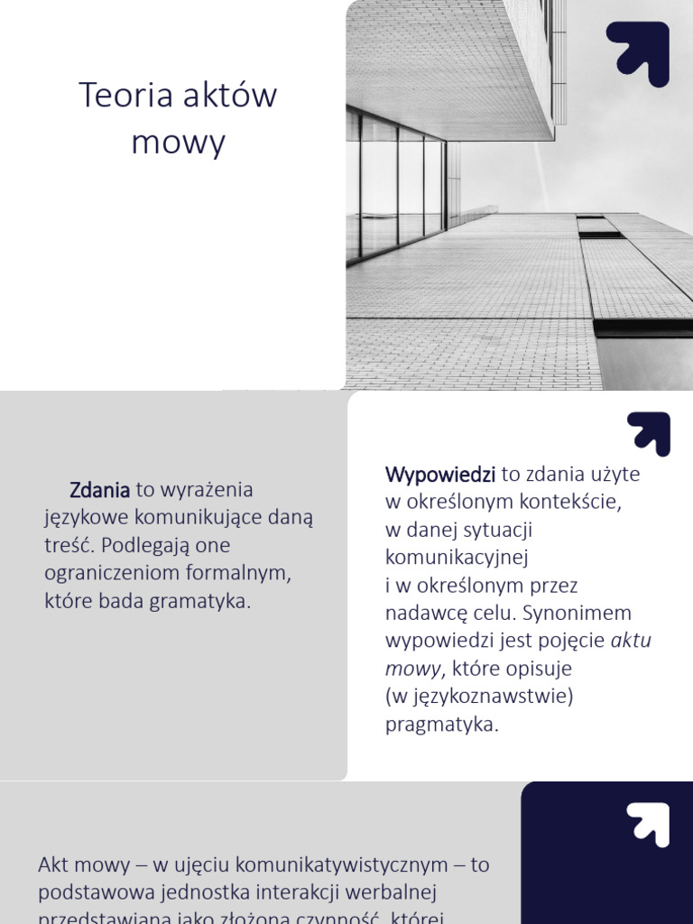 Teoria Aktów Mowy cz.1 | PDF
