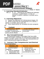 Solid Shapes Worksheet Class 3 | PDF