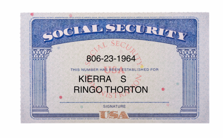Social Security Card | PDF