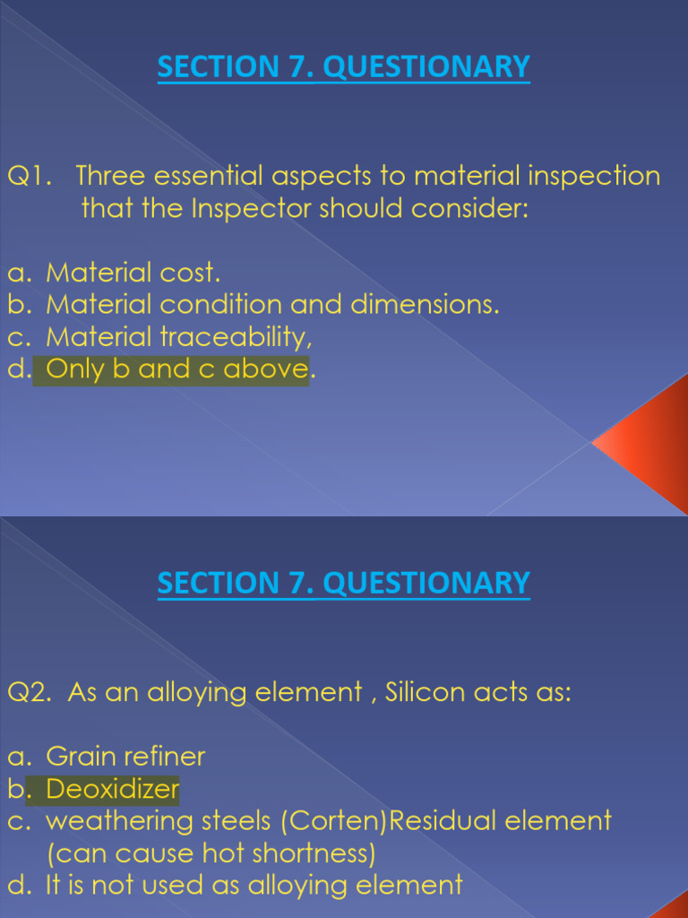 Section 7 | PDF | Pipe (Fluid Conveyance) | Welding