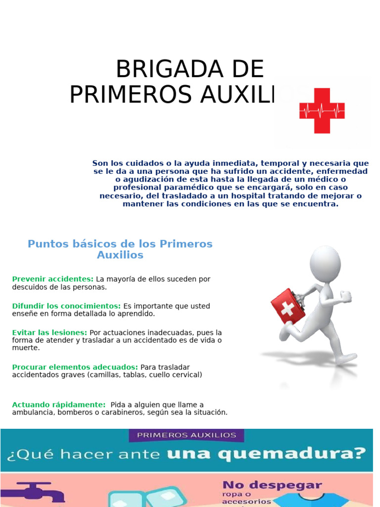 Brigada de Primeros Auxilios | PDF