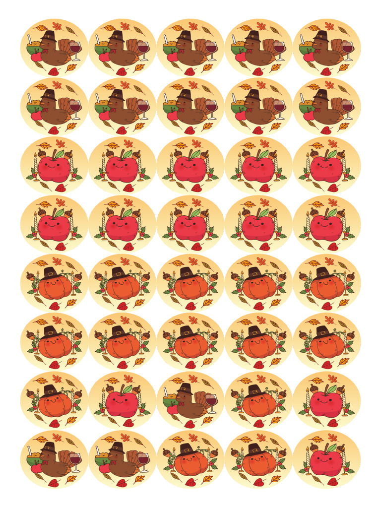 Thanksgiving Toppers | PDF