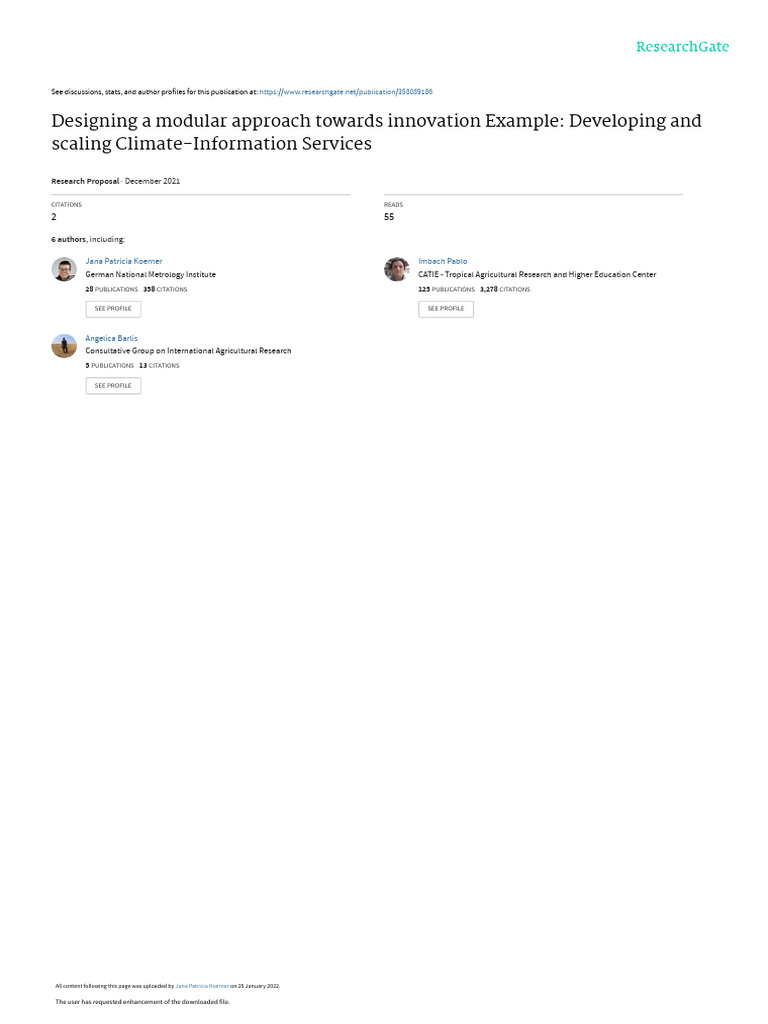 InfoNote Designingmodularinnovations | PDF | Modularity | Innovation