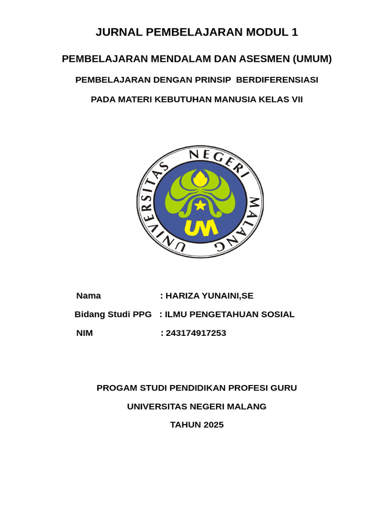 Jurnal Risa PPG Berdiveriensi | PDF