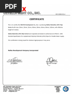Astm F714 | PDF | Pipe (Fluid Conveyance) | Engineering Tolerance