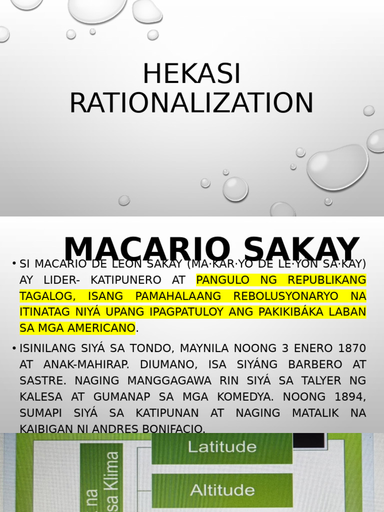 Hekasi Rationalization | PDF